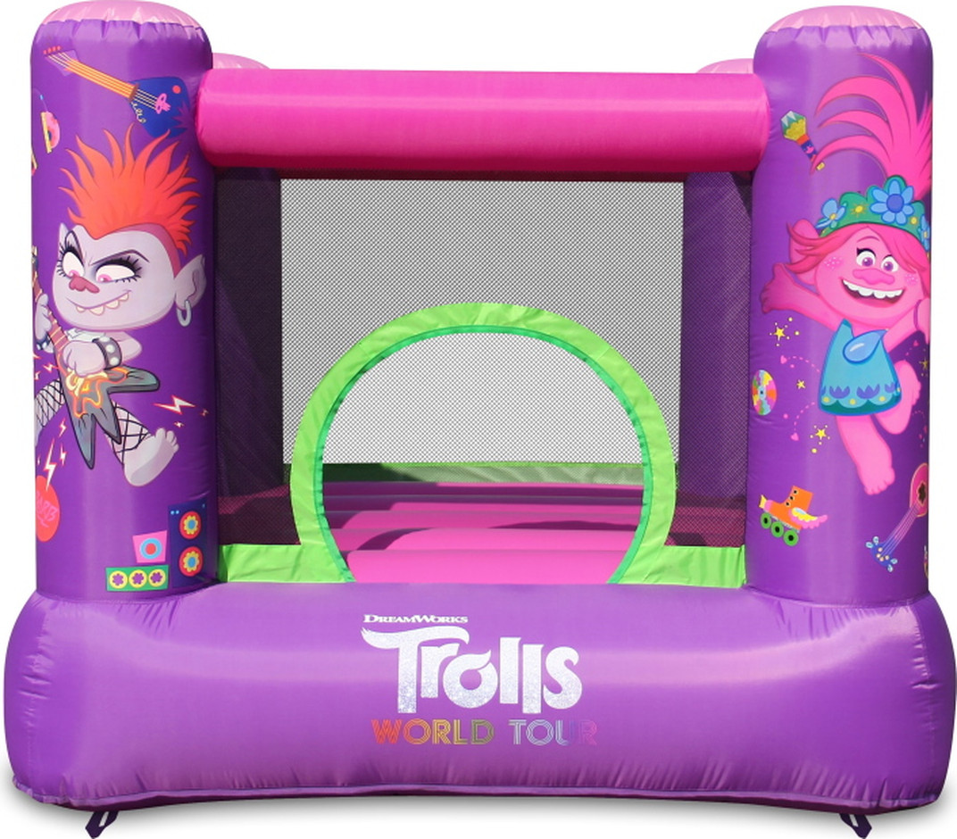 ‫Happy Hop - טירה מתנפחת Happy Hop הפי-הופ Plum Trolls 6ft Inflatable ...