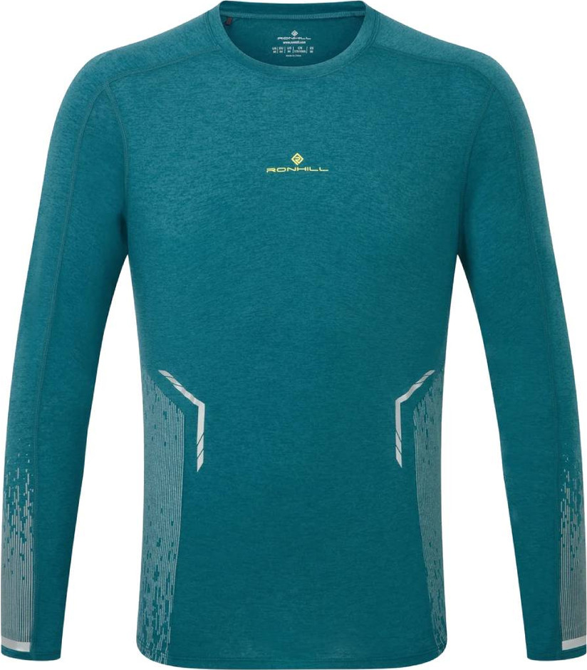 ‫Ronhill - Men’s Tech Reflect L/S Tee חולצת ריצה ארוכה לגברים | סופר-פארם‬