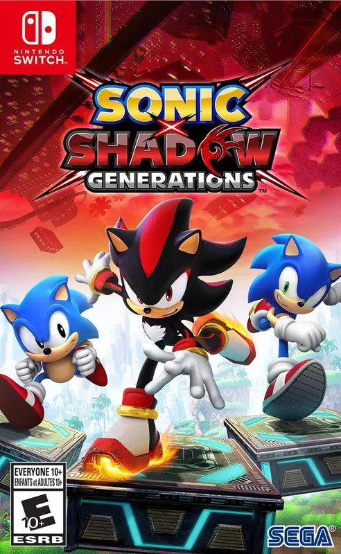 ‫Sega - Sonic And Shadow Generations Nintendo Switch - SEGA | סופר-פארם‬