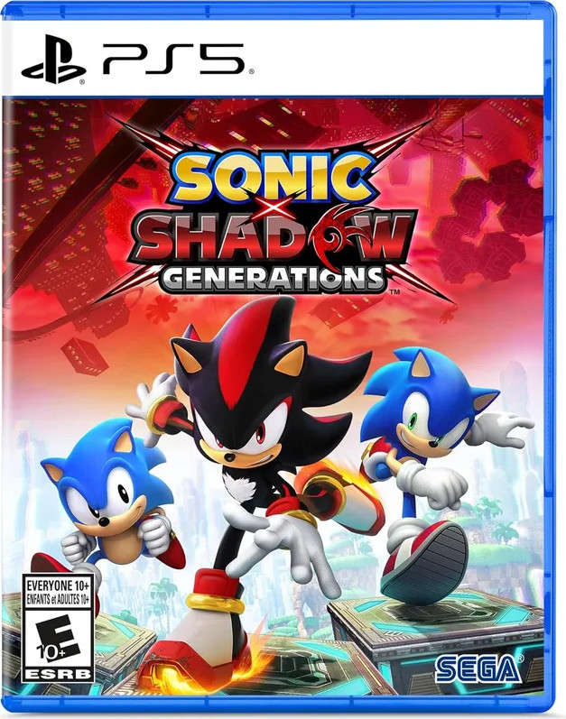 ‫Sega - Sonic And Shadow generations PS5 - SEGA | סופר-פארם‬