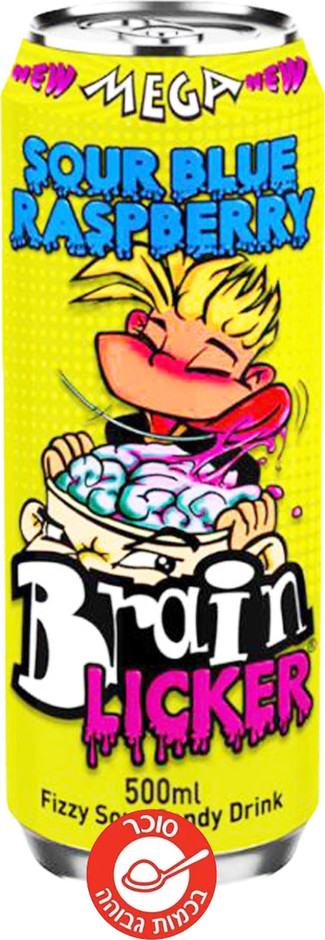 ‫Teimim - Sour Raspberry Brain Licker משקה חמוץ בטעם סוכריית רספברי ...