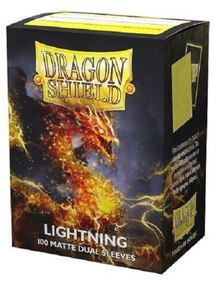 ‫Dragon Shield - שרוול (סליב) גודל סטנדרטי DS100 Dual Matte Lightning ...