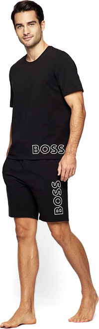 ‫HUGO BOSS - טי שירט HUGO BOSS לגבר דגם OUTLINE LOGO | סופר-פארם‬