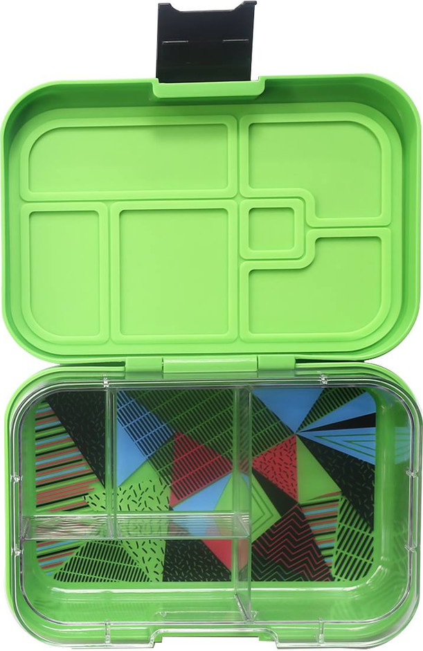 ‫MunchBox - קופסת אוכל מחולקת מאנץ' בוקס Munchbox Mega4 green envy | סופר-פארם‬