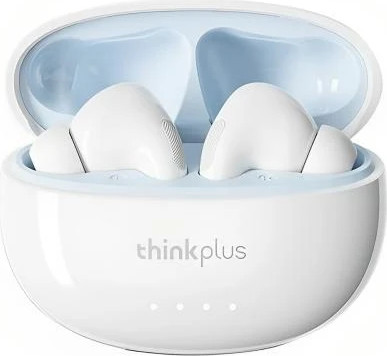 ‫Lenovo - אוזניות אלחוטיות Lenovo LP5 Pro TWS Bluetooth 5.4 בצבע לבן ...