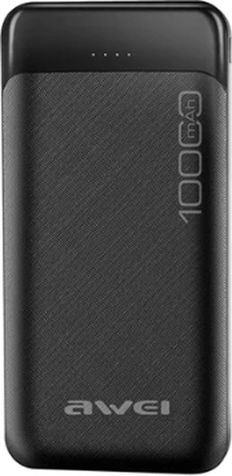 ‫Oem - סוללת גיבוי Awei Power Bank 10000mAh בצבע שחור | סופר-פארם‬