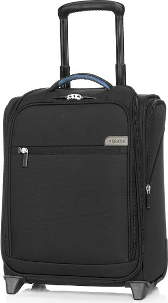 ‫Verage - טרולי יוקרתי 2 גלגלים קטן 14.5" Underseat מתחת למושב המטוס הכולל USB מבית VERAGE דגם ...