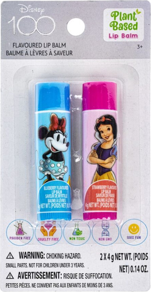 ‫Disney - חגיגות ה100 צמד שפתוני לחות | סופר-פארם‬