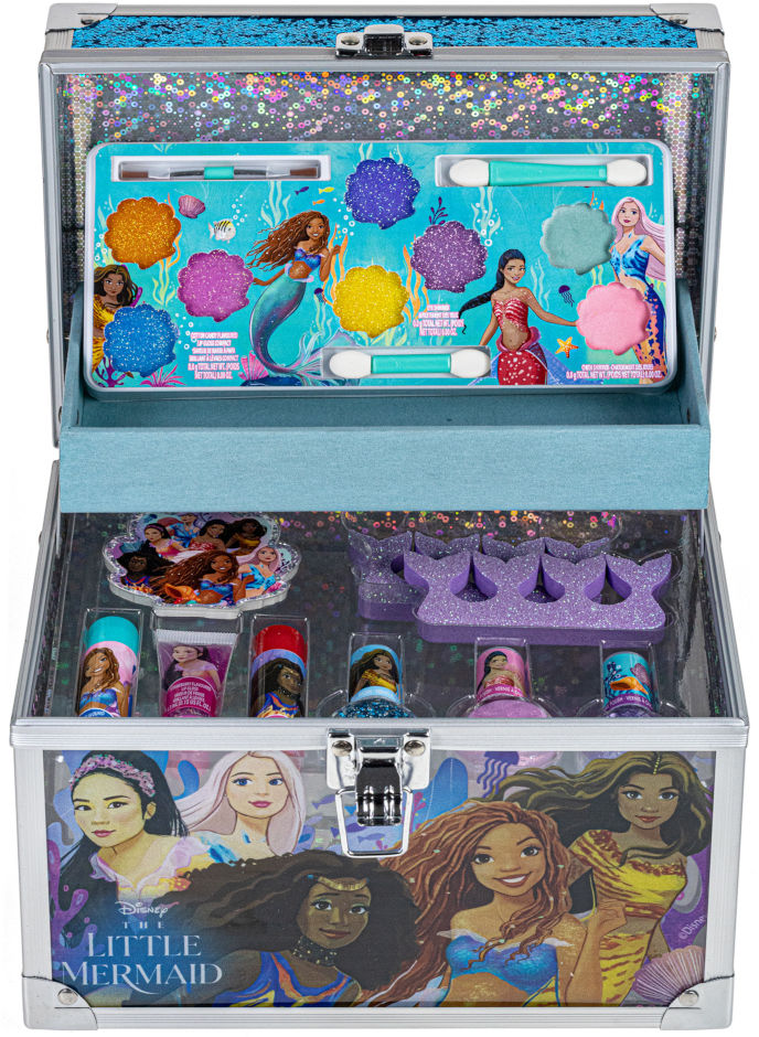 ‫Disney - בת הים הקטנה מזוודת איפור נפתחת | סופר-פארם‬