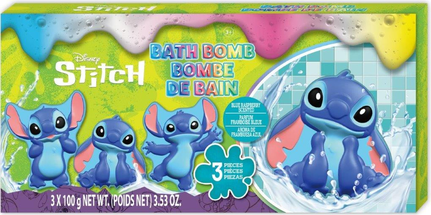 ‫Disney - סטיץ מארז פצצות אמבטיה | סופר-פארם‬