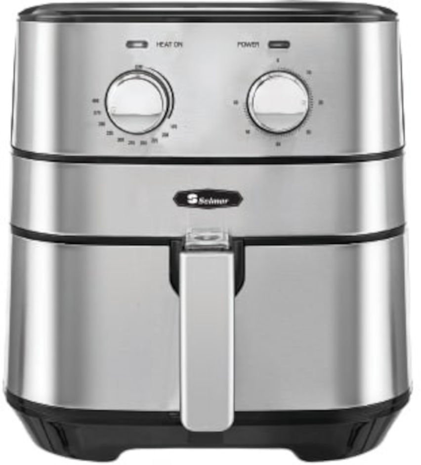 ‫Selmor - סיר טיגון ללא שמן נירוסטה | AIR FRYER איירפריי | נפח כ- 5 ...