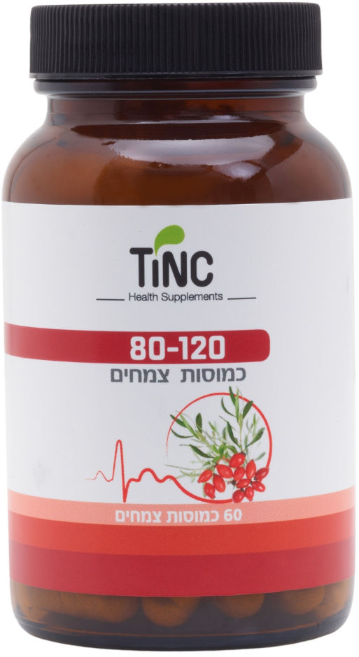 ‫TINC - 120- 80 כמוסות צמחים | סופר-פארם‬