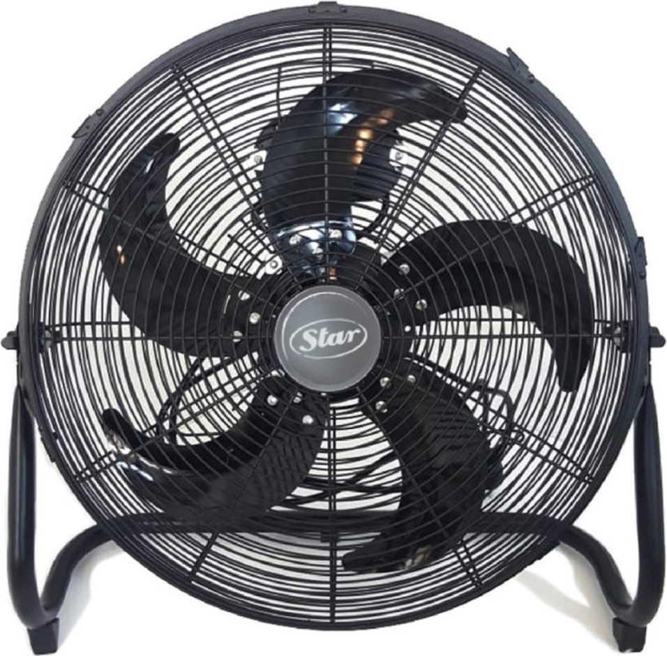 ‫Star - מאוורר רצפתי תעשייתי כולל מתקן תלייה לקיר "18 Star סטאר FE-45F ...
