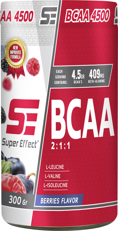 ‫Super Effect - סופר אפקט BCAA אבקה בטעם פירות יער | סופר-פארם‬