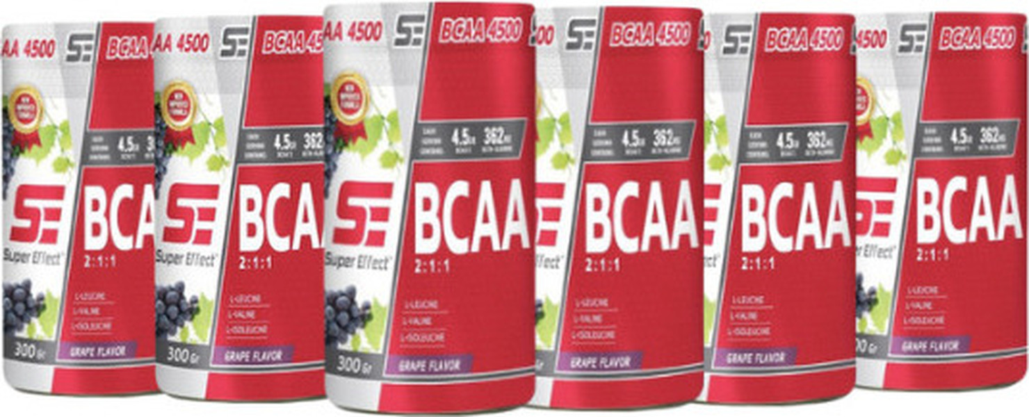 ‫Super Effect - Super Effect- אבקת BCAA בטעם פירות יער- 6 יח' | סופר-פארם‬