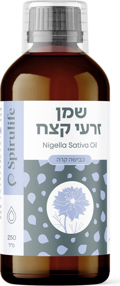 ‫ספירולייף - שמן קצח טהור מכבישה קרה – 250 מ”ל | סופר-פארם‬