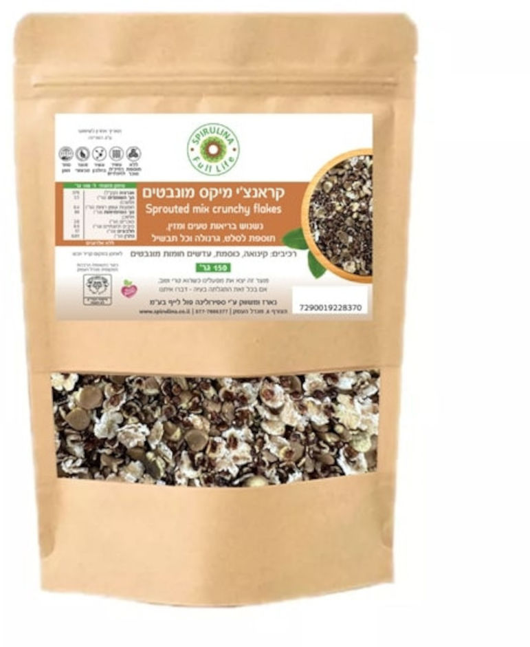 ‫SPIRULIFE - קראנצ’י מיקס מונבטים | סופר-פארם‬