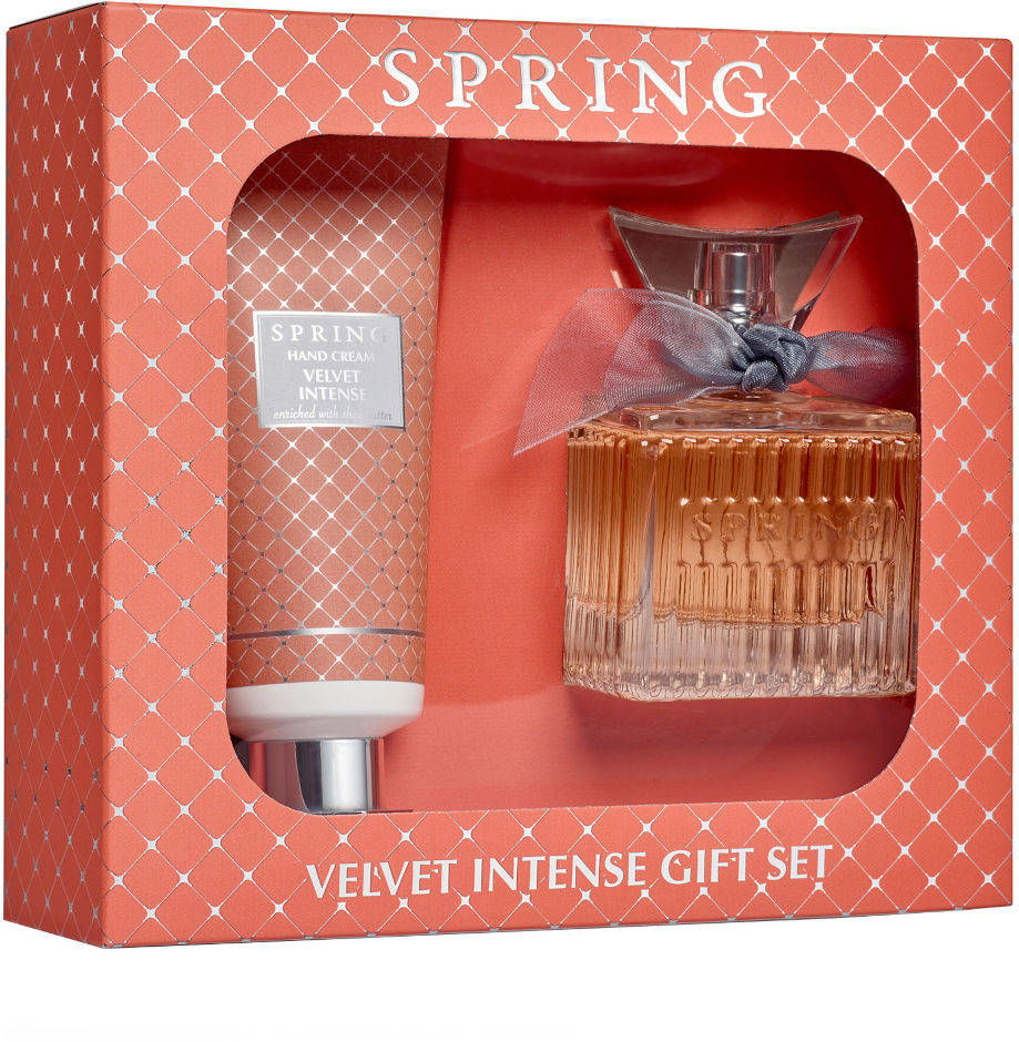 ‫SPRING - VELVET INTENSE סט א.ד.פ + קרם ידיים לאשה | סופר-פארם‬