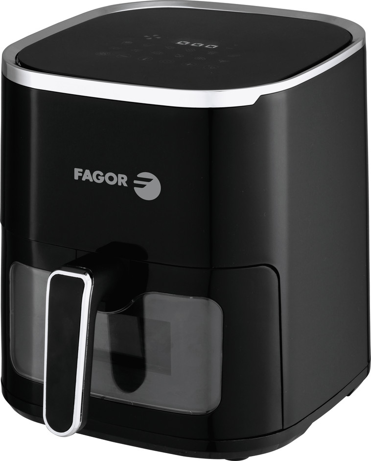 ‫Fagor - סיר טיגון ללא שמן – עם חלון צפייה – 4.9 ליטר – Fagor FGI360 ...