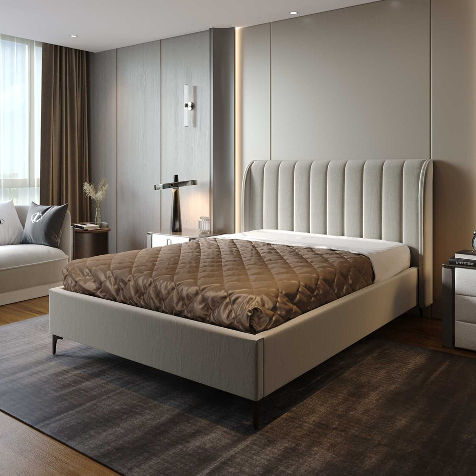 ‫pandastyle - מיטה זוגית מפוארת “קולקציית פרימיום” דגם לואיז | סופר-פארם‬