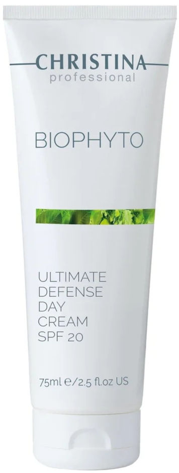 ‫כריסטינה - קרם יום להגנה SPF 20 Bio Phyto Ultimate defence day cream ...