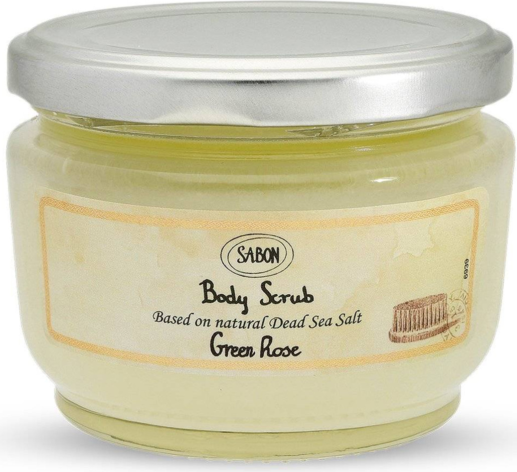 ‫Sabon - פילינג גוף בינוני גרין רוז | סופר-פארם‬