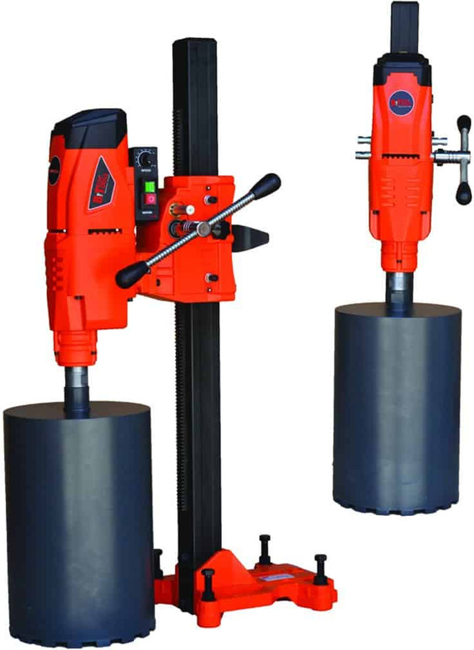 ‫B-Tech - מכונת קידוח יהלום ” 12 + סטנד 4980W | סופר-פארם‬