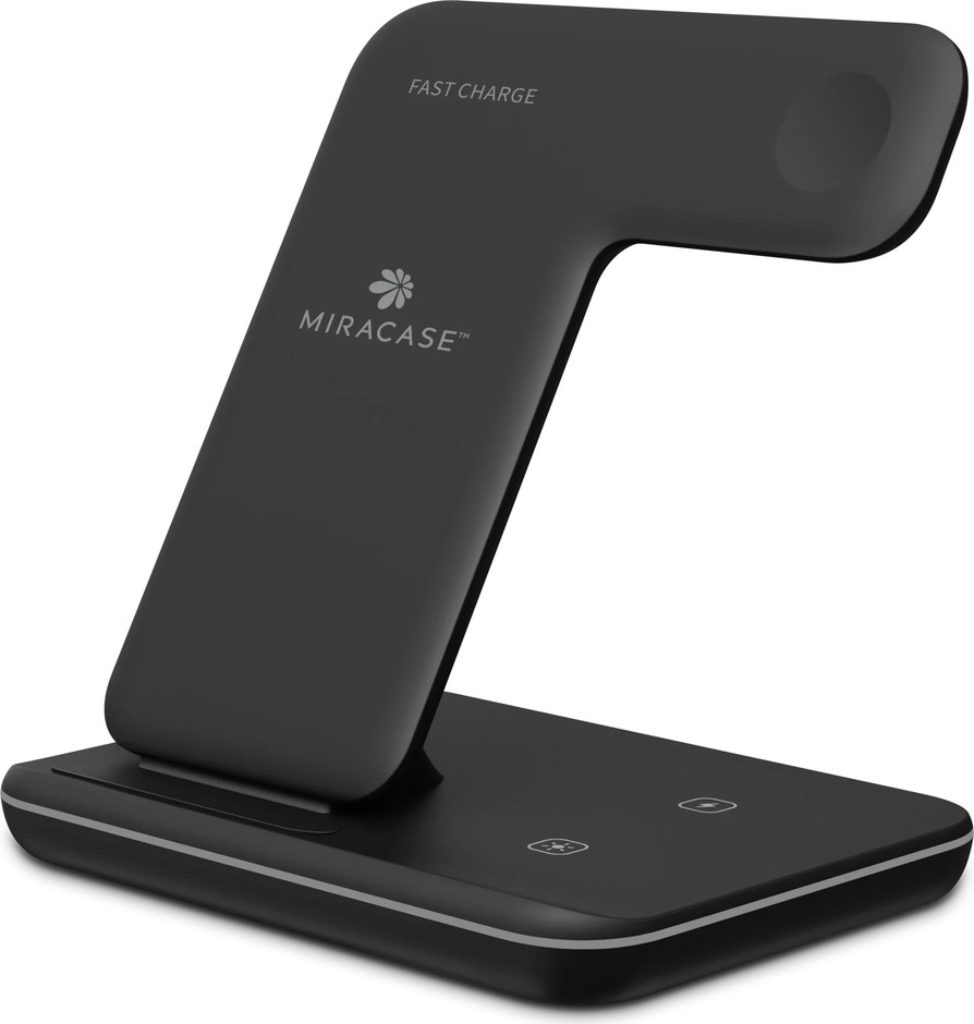 ‫Miracase - מטען אלחוטי MQIW505 15W 3IN1 שחור Miracase | סופר-פארם‬
