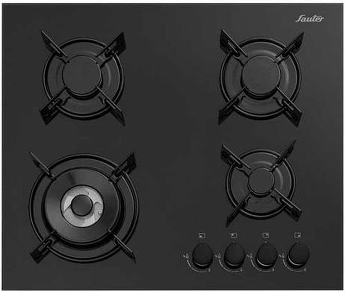 ‫SAUTER - כיריים גז זכוכית 4 מבערים Sauter סאוטר SHG-8020B | סופר-פארם‬