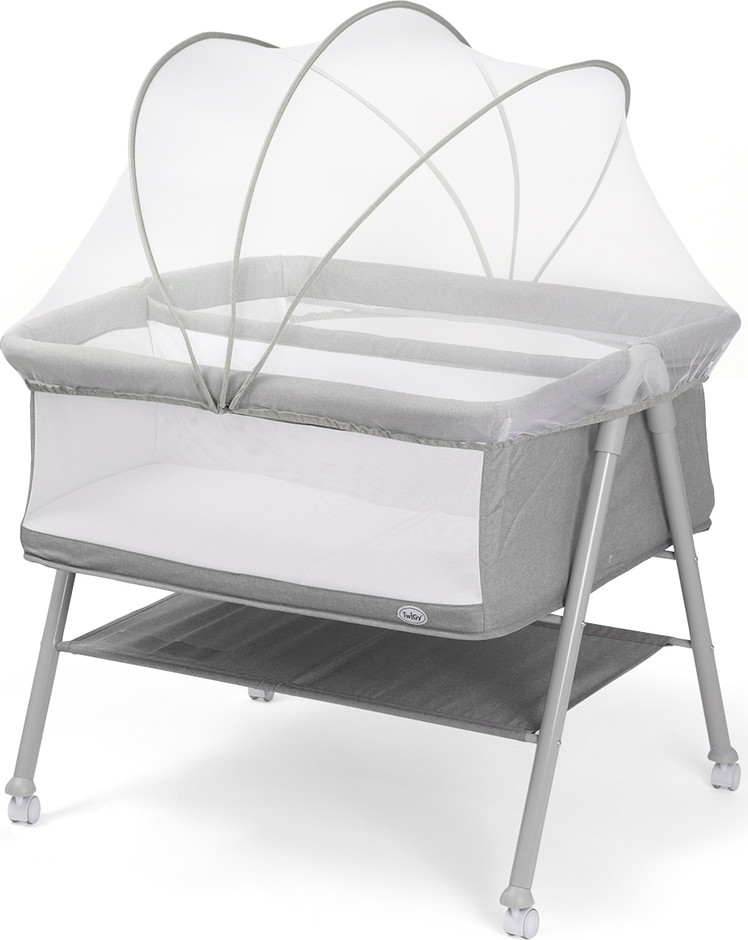 ‫Twigy - עריסת תאומים דאלאס דאבל אפור / מסגרת אפורה – Dallas Double ...