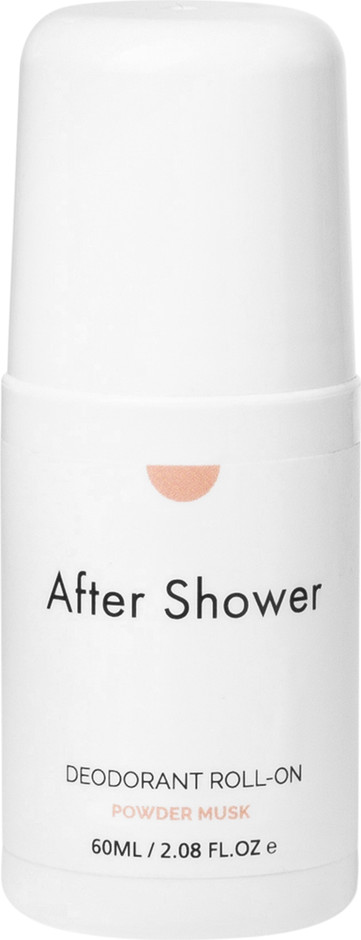 ‫AFTER SHOWER - POWDER MUSK דאודורנט רול און לאשה | סופר-פארם‬
