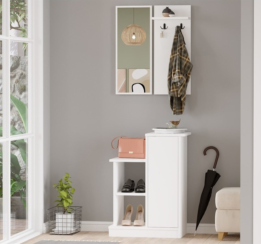 ‫Homax - יחידת התארגנות רב תכליתית - Tufafi – CH1-W – לבן | סופר-פארם‬