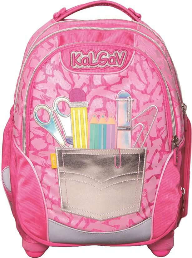 ‫קל גב - תיק אורטופדי X BAG דגם עפרונות ורוד – KAL GAV | סופר-פארם‬