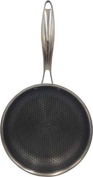 ‫Cutterpeeler - מחבת נירוסטה היברידית “חלת דבש” CutterPeeler 24cm ...