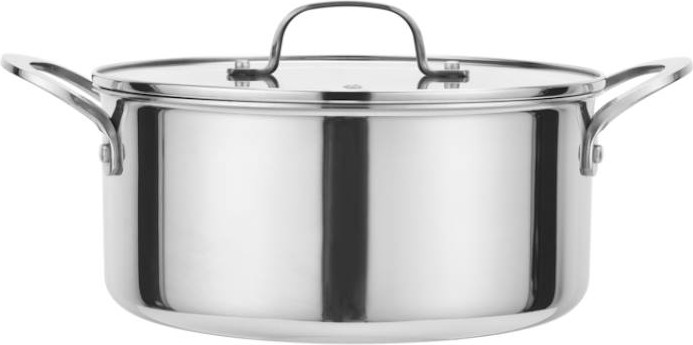 ‫Cutterpeeler - סיר נירוסטה היברידית “חלת דבש” CutterPeeler 28X12cm ...