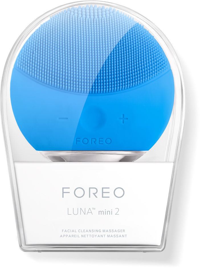 ‫FOREO - מכשיר לניקוי ועיסוי הפנים LUNA Mini 2 Aquamarine | סופר-פארם‬