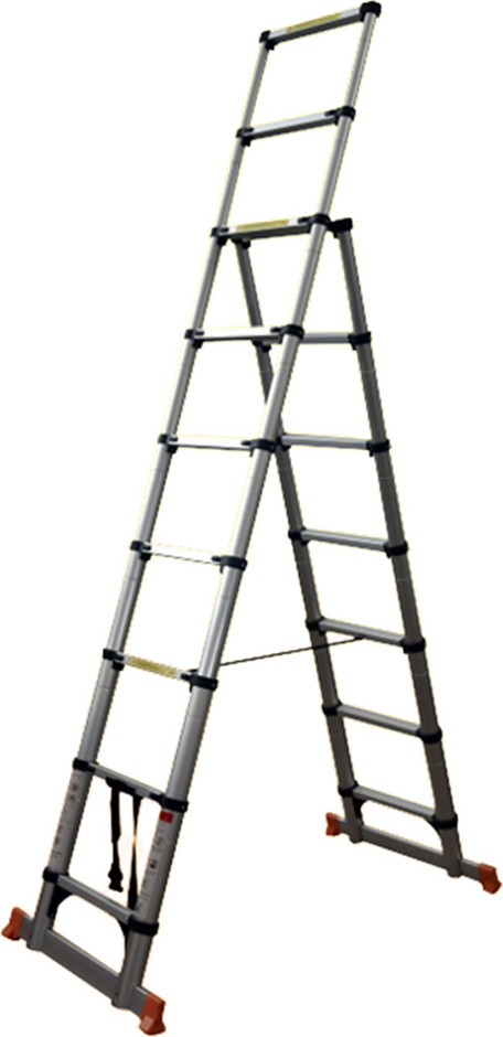 ‫KRAUSS - סולם טלסקופי ג' מתקפל 9+11 (20 שלבים) – בטיחות, עמידות ונוחות ...