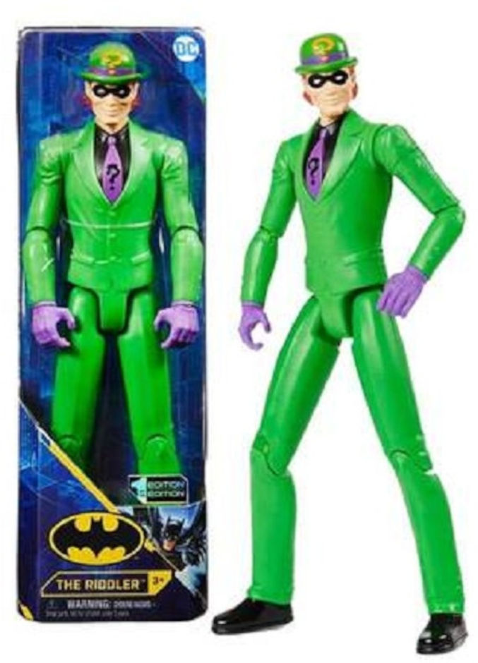 ‫Spin Master - בובת פעולה 30 ס"מ -איש החידות The Riddler | סופר-פארם‬