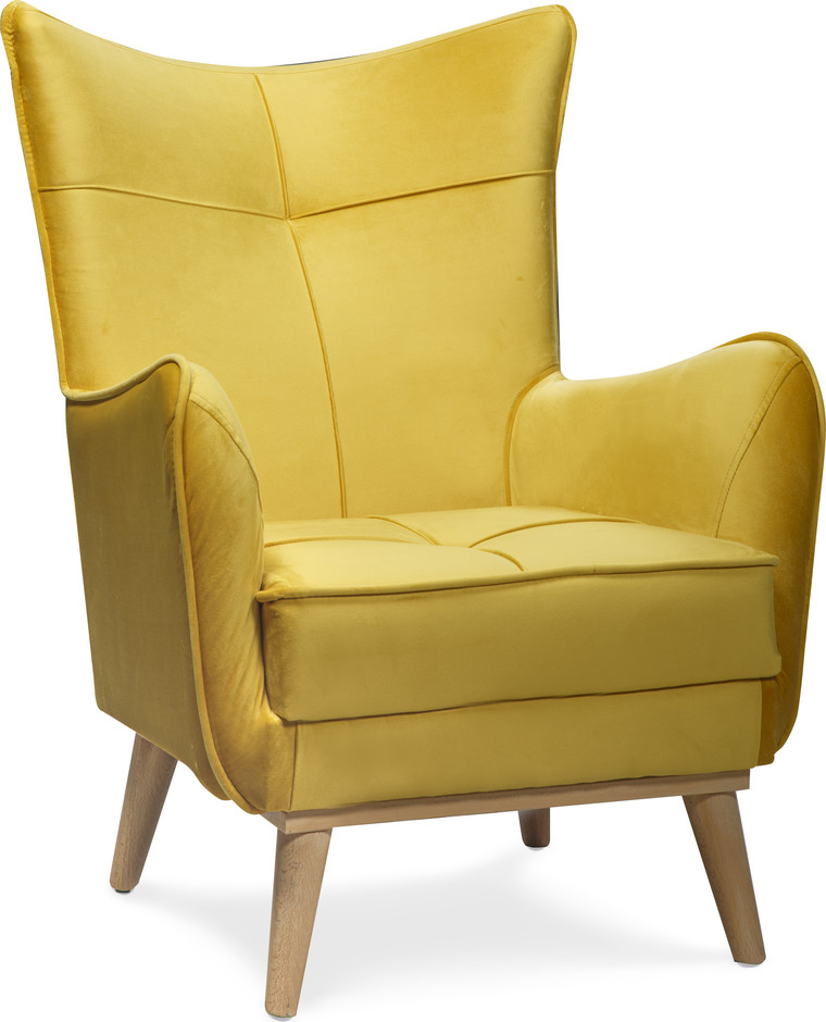 ‫Leonardo - כורסה יוקרתית דגם BG07 העשויה שלדת עץ מלא, רצועות אלסטיות ...