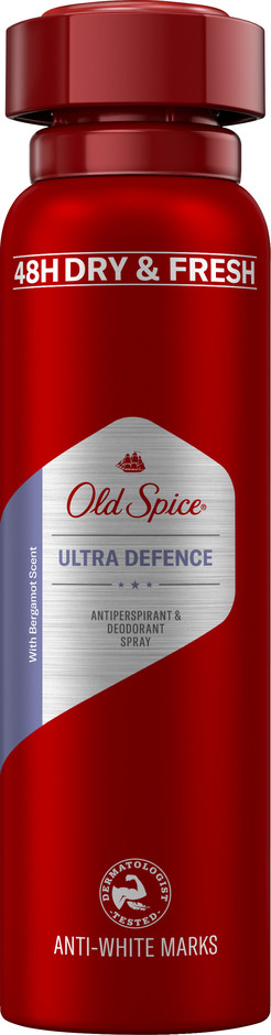 ‫אולד ספייס - דאודורנט ספריי ULTRA DEFENCE | סופר-פארם‬
