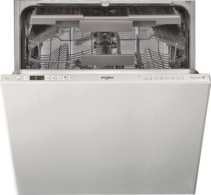 ‫Whirlpool - מדיח כלים אינטגראלי מלא 14 מערכות כלים Whirlpool ...
