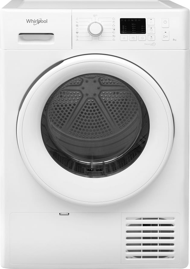 ‫Whirlpool - מייבש כביסה קונדנסור 8 ק"ג Whirlpool FT CM10 8B IL | סופר ...