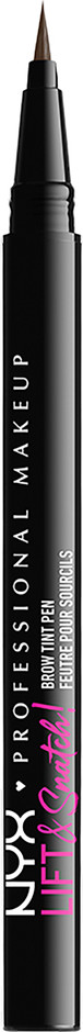 ‫NYX PROFESSIONAL MAKEUP - LIFT N SNATCH טוש גבות מברשת מדויקת - ASH ...