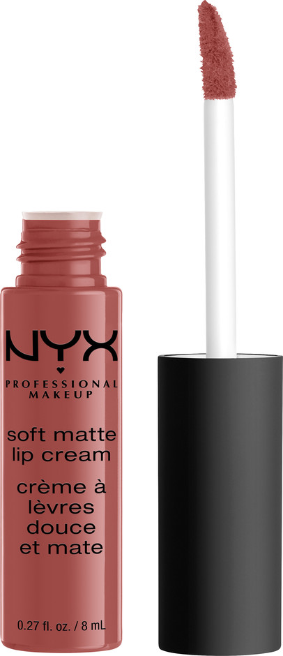 ‫NYX PROFESSIONAL MAKEUP - SOFT MATTE שפתון נוזלי קרמי - ROME 32 | סופר ...