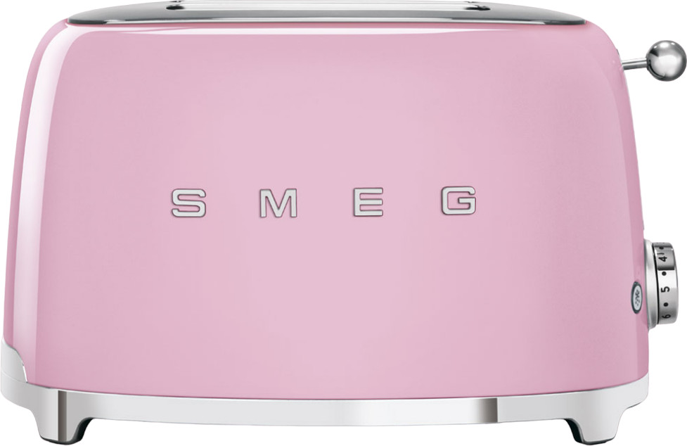 ‫Smeg - מצנם 2 פרוסות בעיצוב רטרו Smeg סמג TSF01 ורוד | סופר-פארם‬