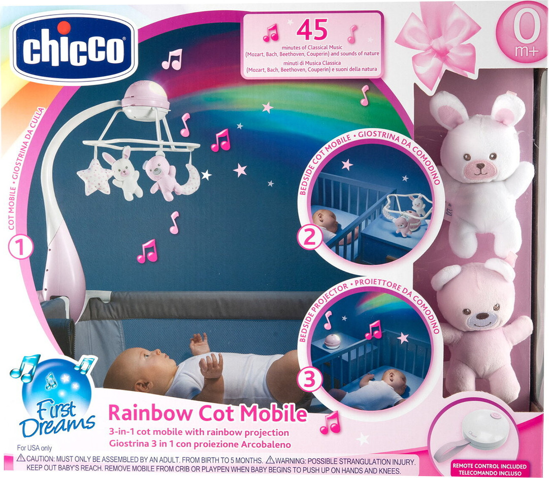 Chicco - Mobile Rainbow 3in1 | סופר-פארם