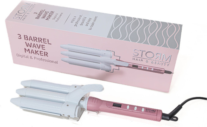 ‫Cortex BEAUTY - מסלסל גלי וייבר WAVE MAKER צבע ורוד | סופר-פארם‬