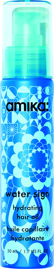 ‫AMIKA - WATER SIGN שמן הזנה לשיער ללחות עמוקה והגנה מחום | סופר-פארם‬