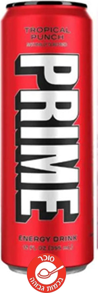 ‫Prime II - Prime Fruit Punch 355ml פריים פונץ' פירות בפחית | סופר-פארם‬