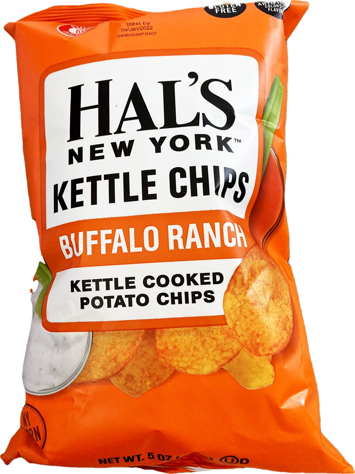 ‫Jolly Rancher - Hal's Kettle Chips Buffalo Ranch צ'יפס באפלו ראנץ ...